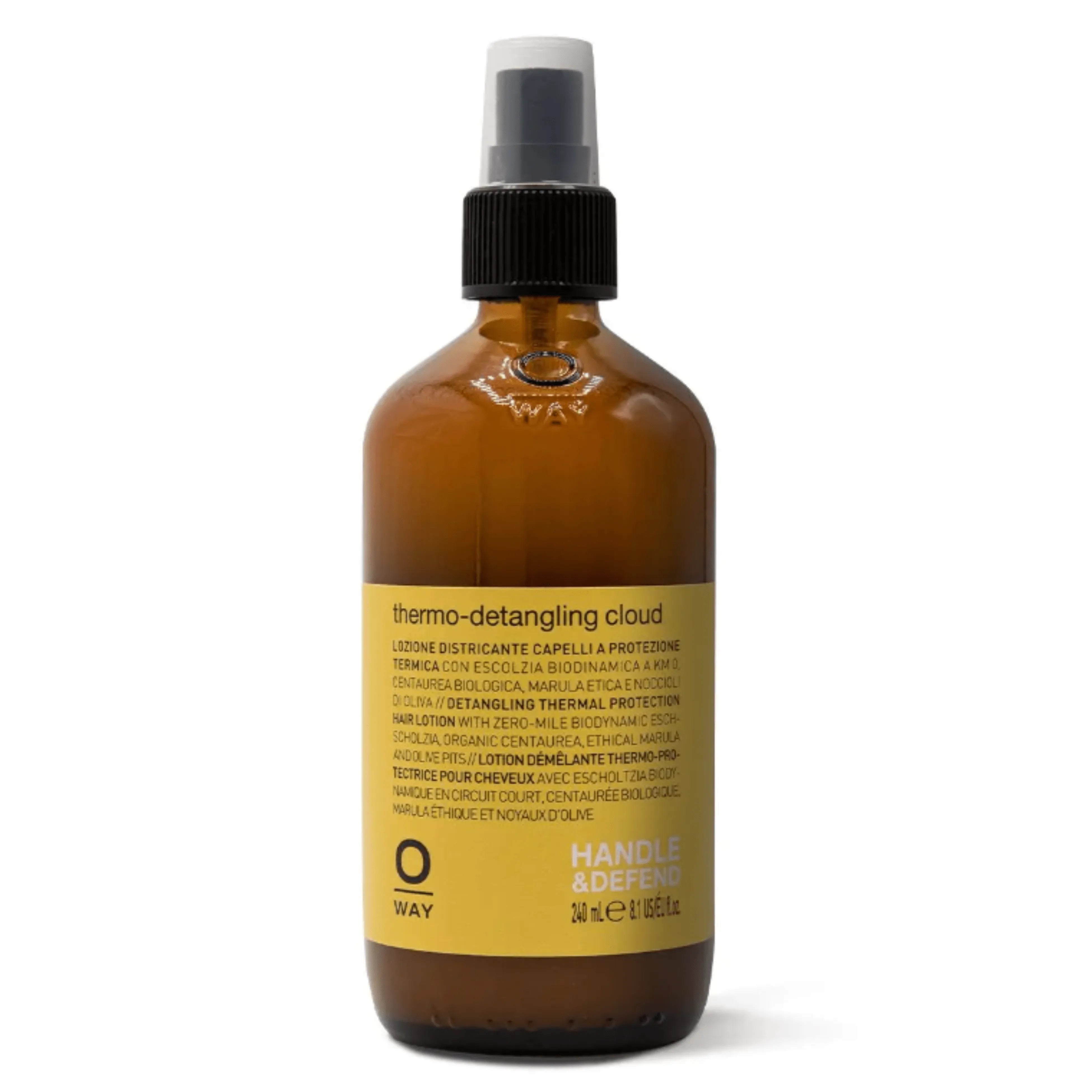 Oway Thermo-Detangling Cloud | Organic Heat Protection Spray – Simply ...