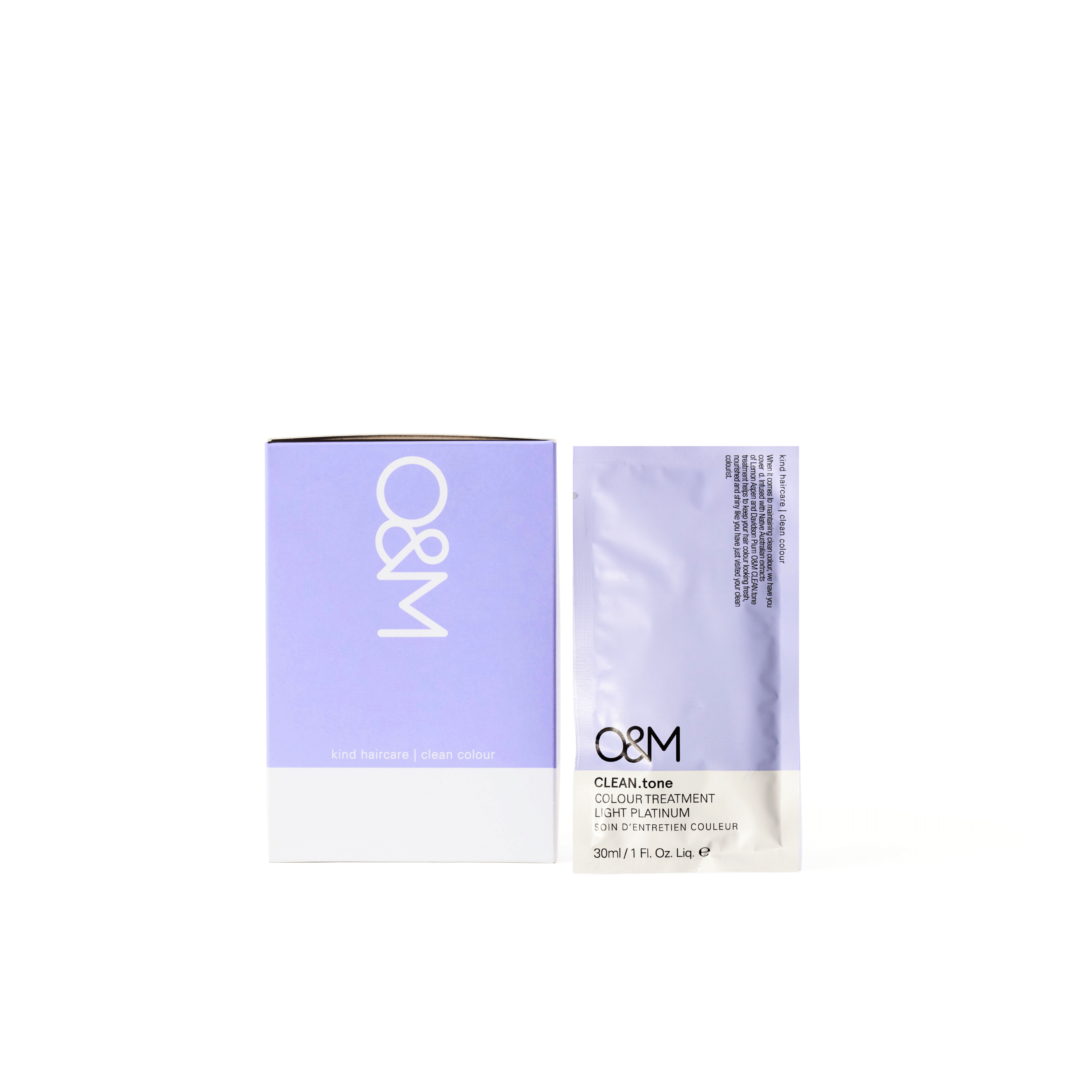 O&M | CLEAN.tone Lightest Platinum Color Treatment Sample – Simply ...