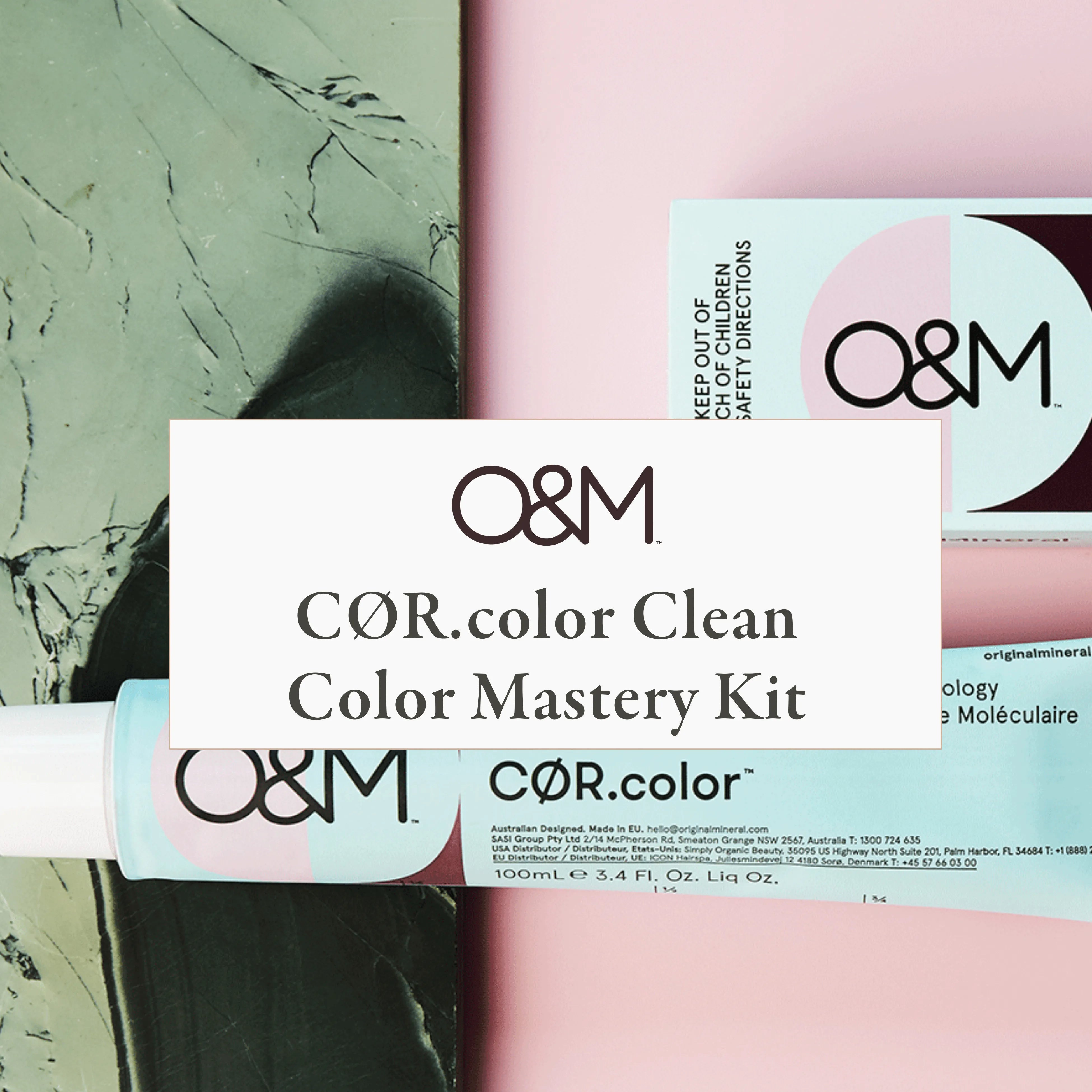 CØR.color Clean Color Mastery Kit – Simply Organic Beauty