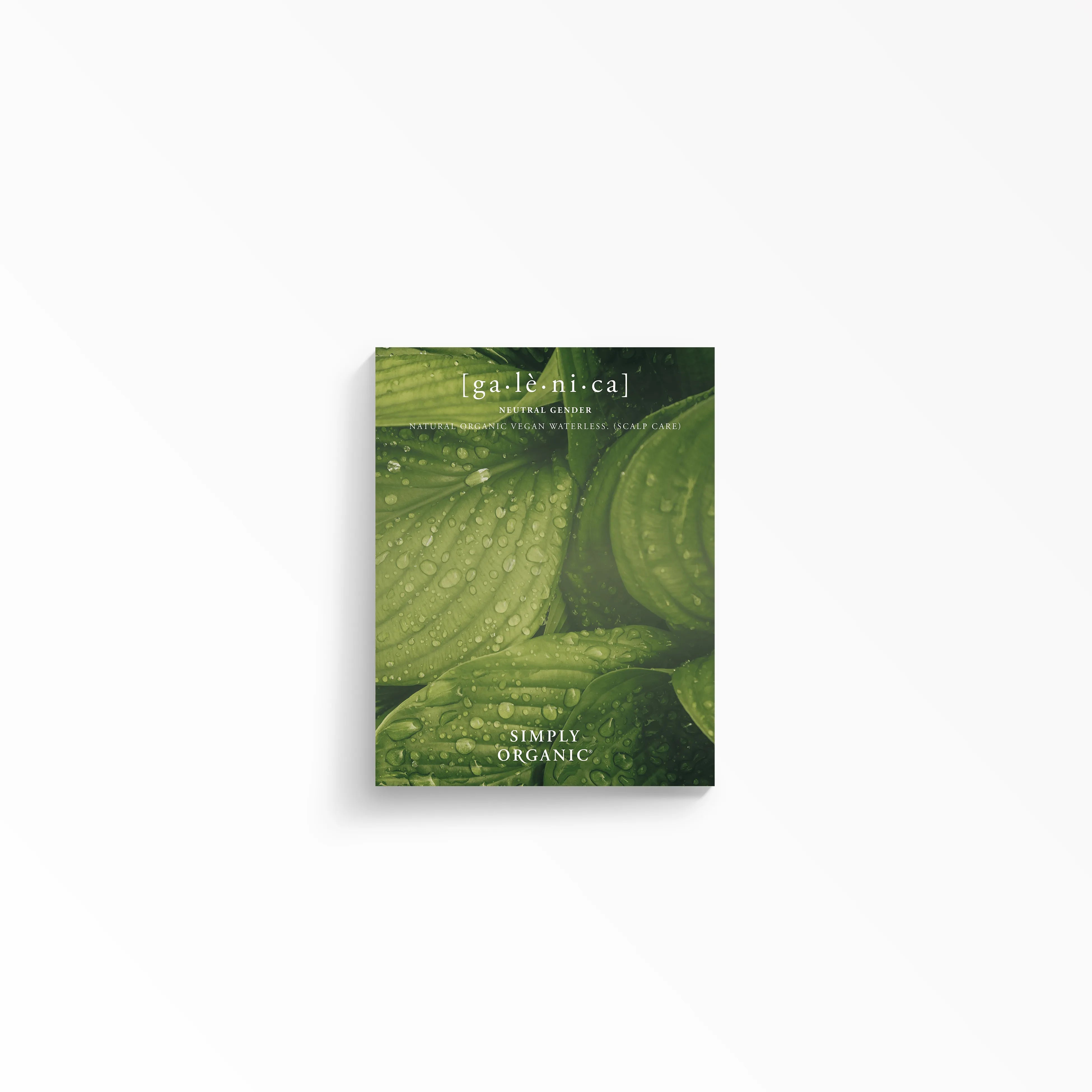 Galènica Consumer Brochure – Simply Organic Beauty