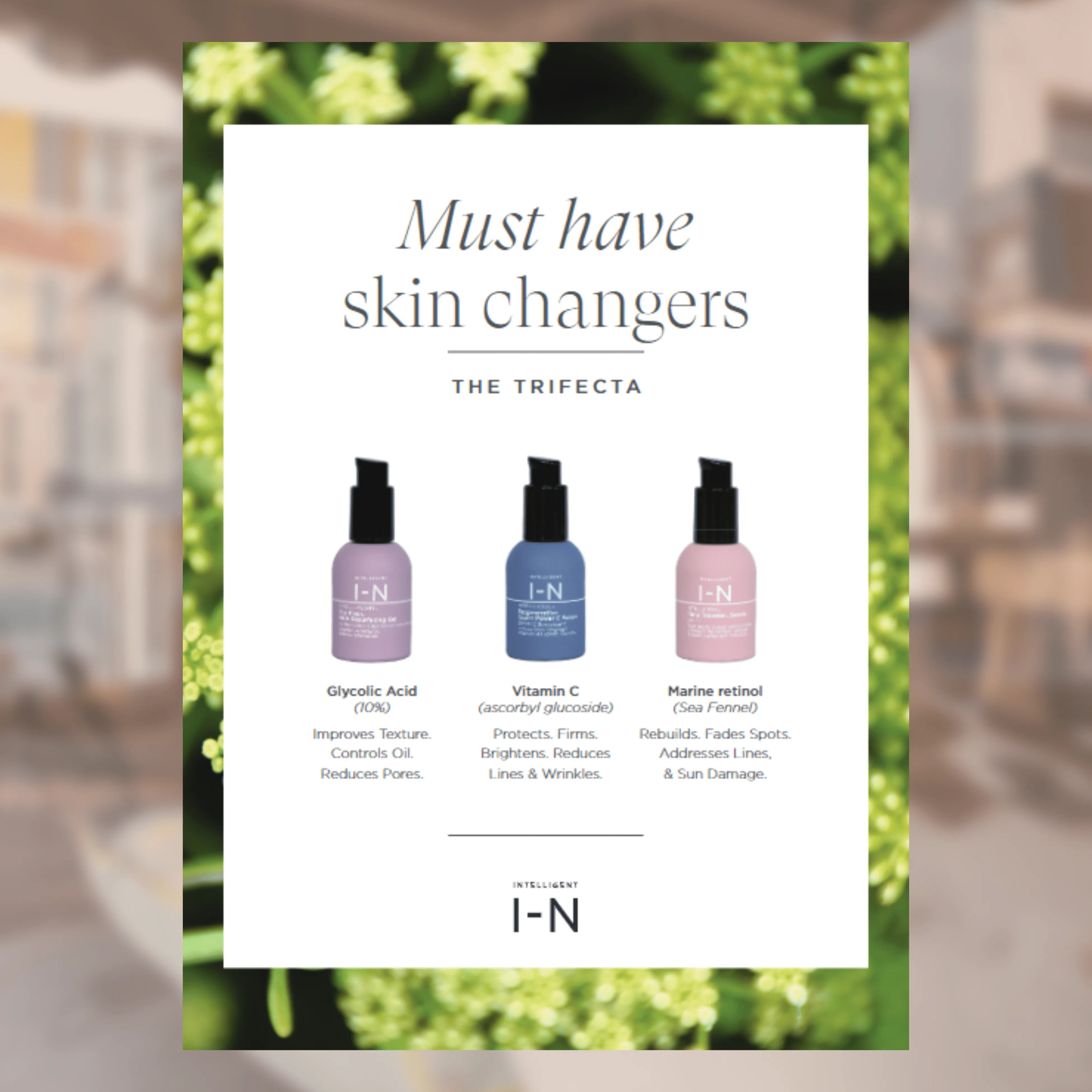 I-N Serum Trifecta Sign – Simply Organic Beauty