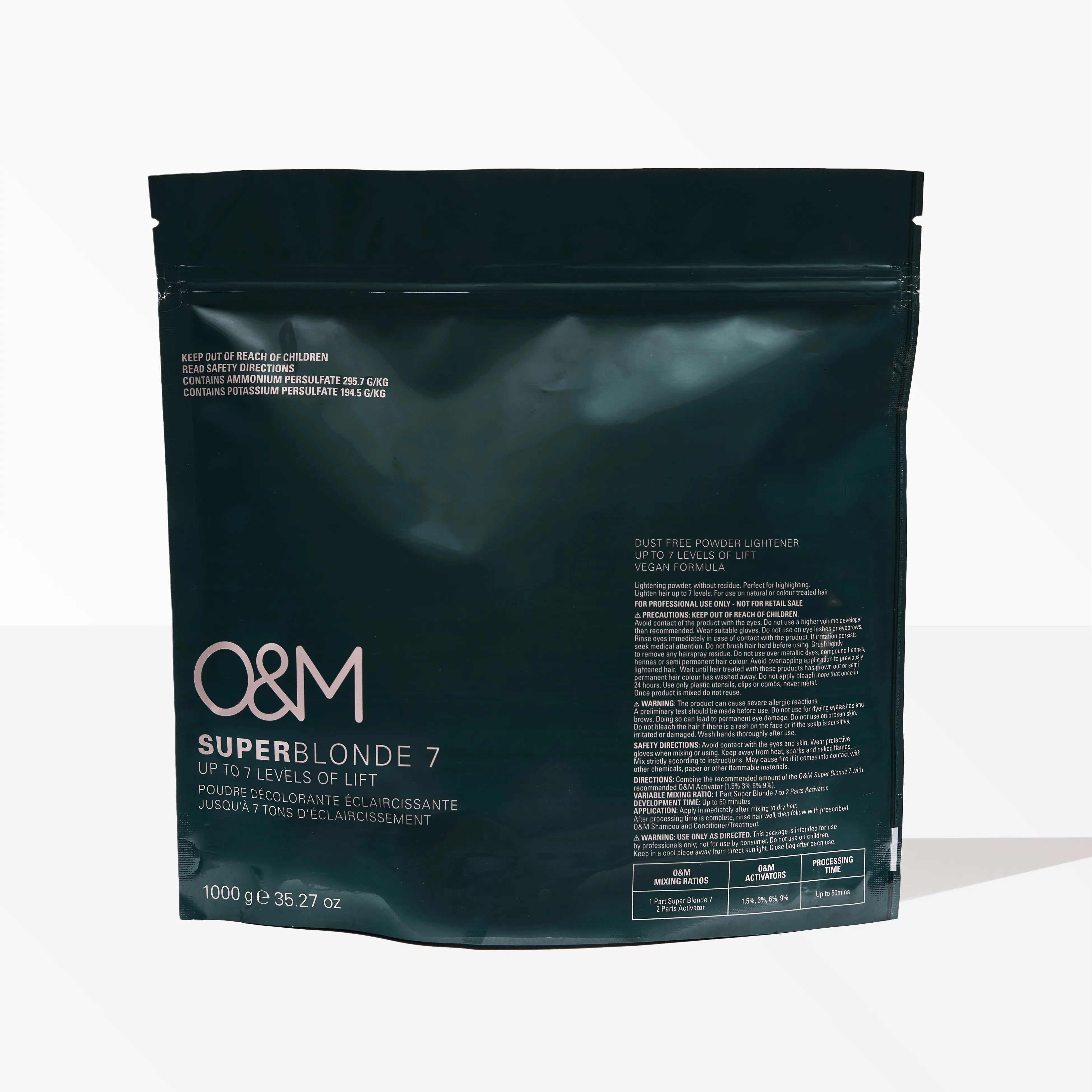 SUPER.Blonde Level 7 Powder Lightener (1kg) | For Professionals ...