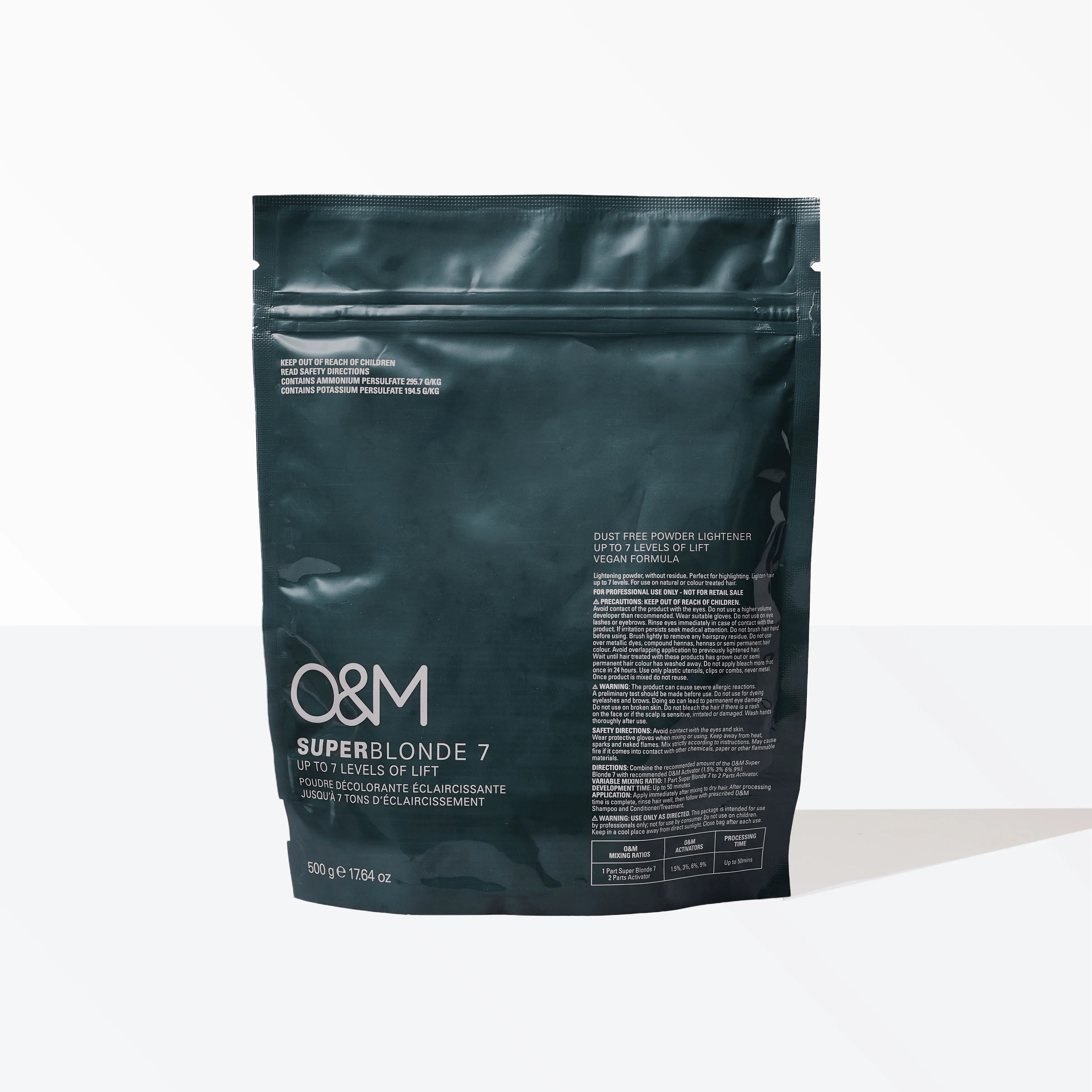 SUPER.Blonde Level 7 Powder Lightener (500g) | For Professionals ...