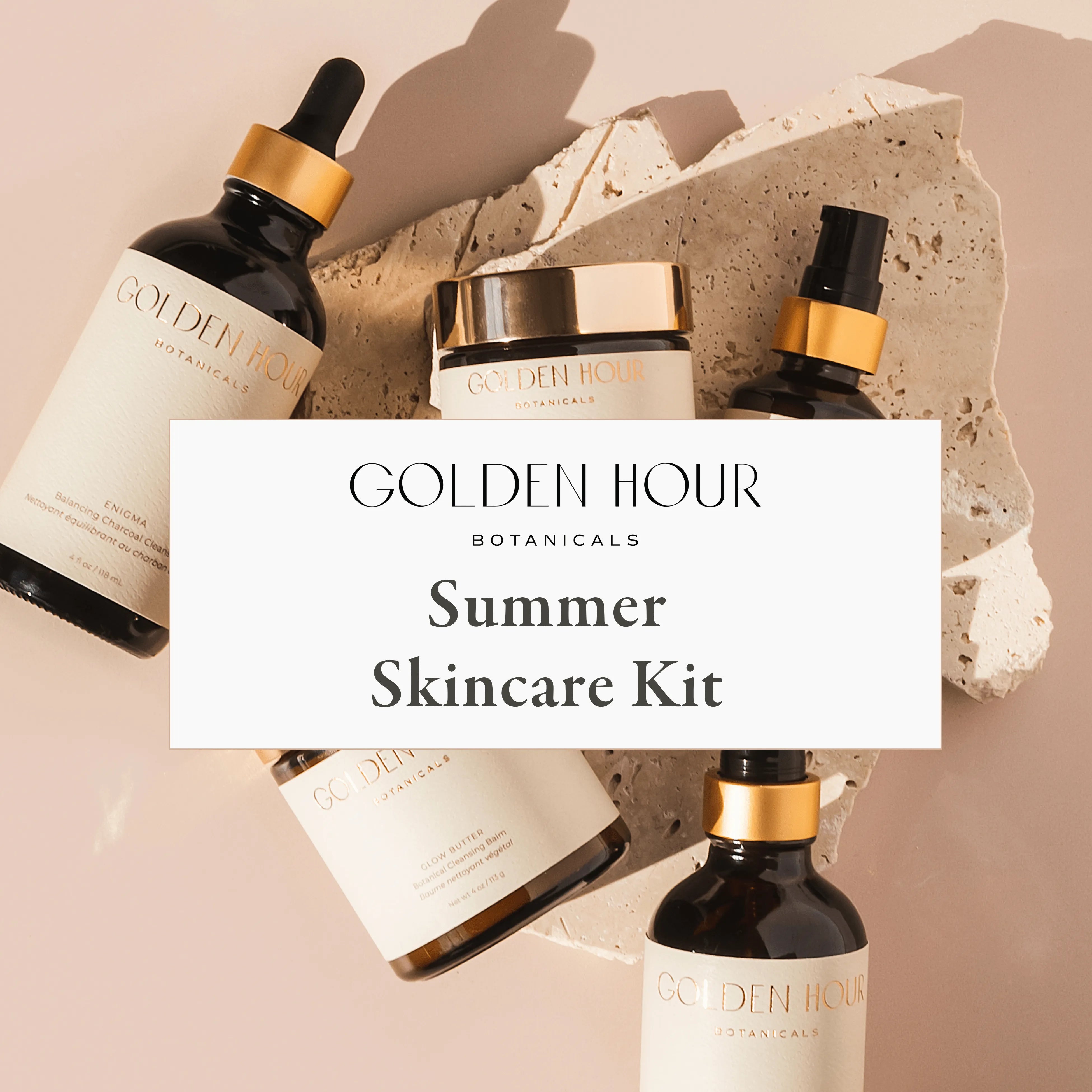 Golden Hour Botanicals | Summer Skincare Kit – Simply Organic Beauty