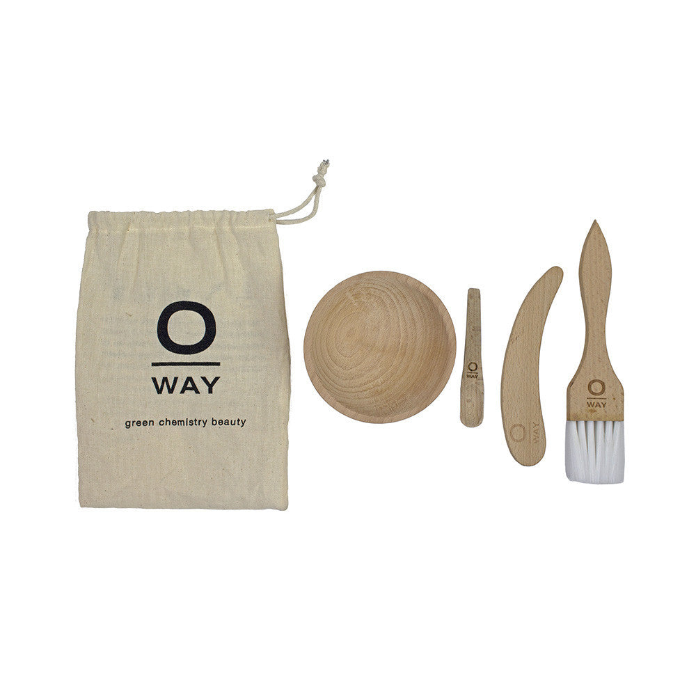 Oway Wooden Application Kit | Eco-Salon Tools – Simply Organic Beauty